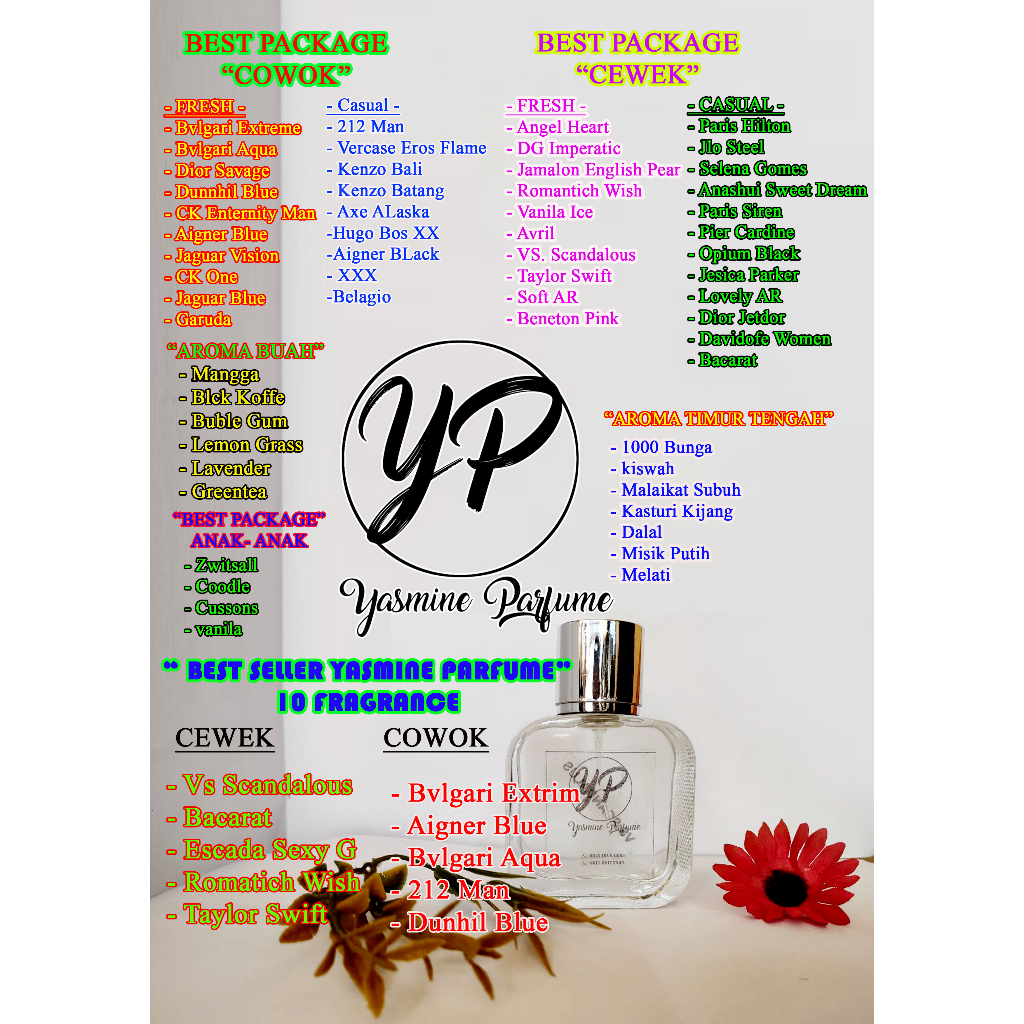 Jual Parfume Refill Murah Wangi Awet hingga 6 - 12 Jam* Parfume Murah ...