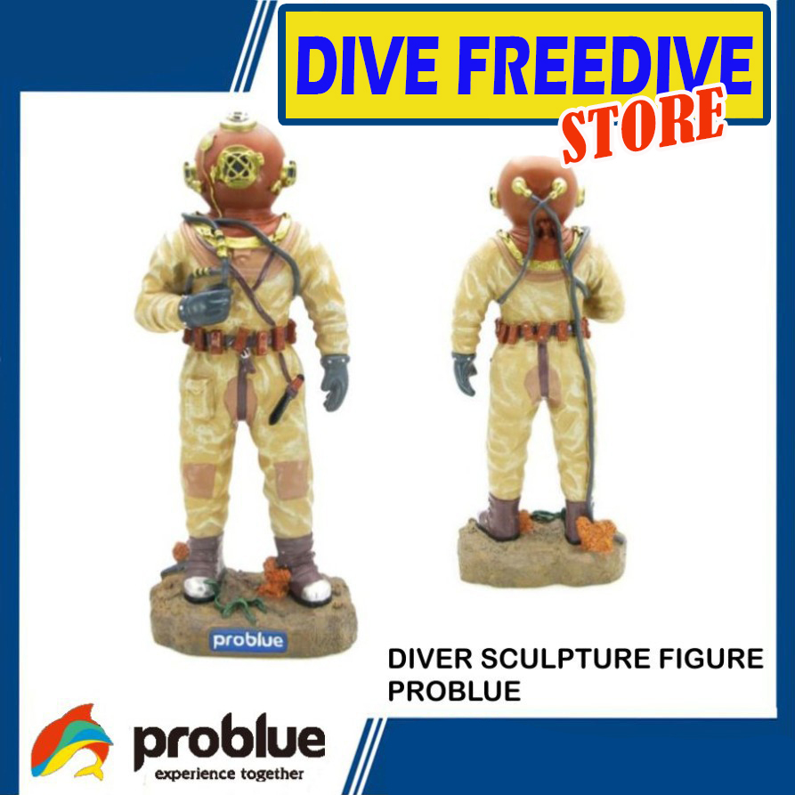 Jual Action Figure Miniature Diver Sculpture Problue Patung Mainan ...