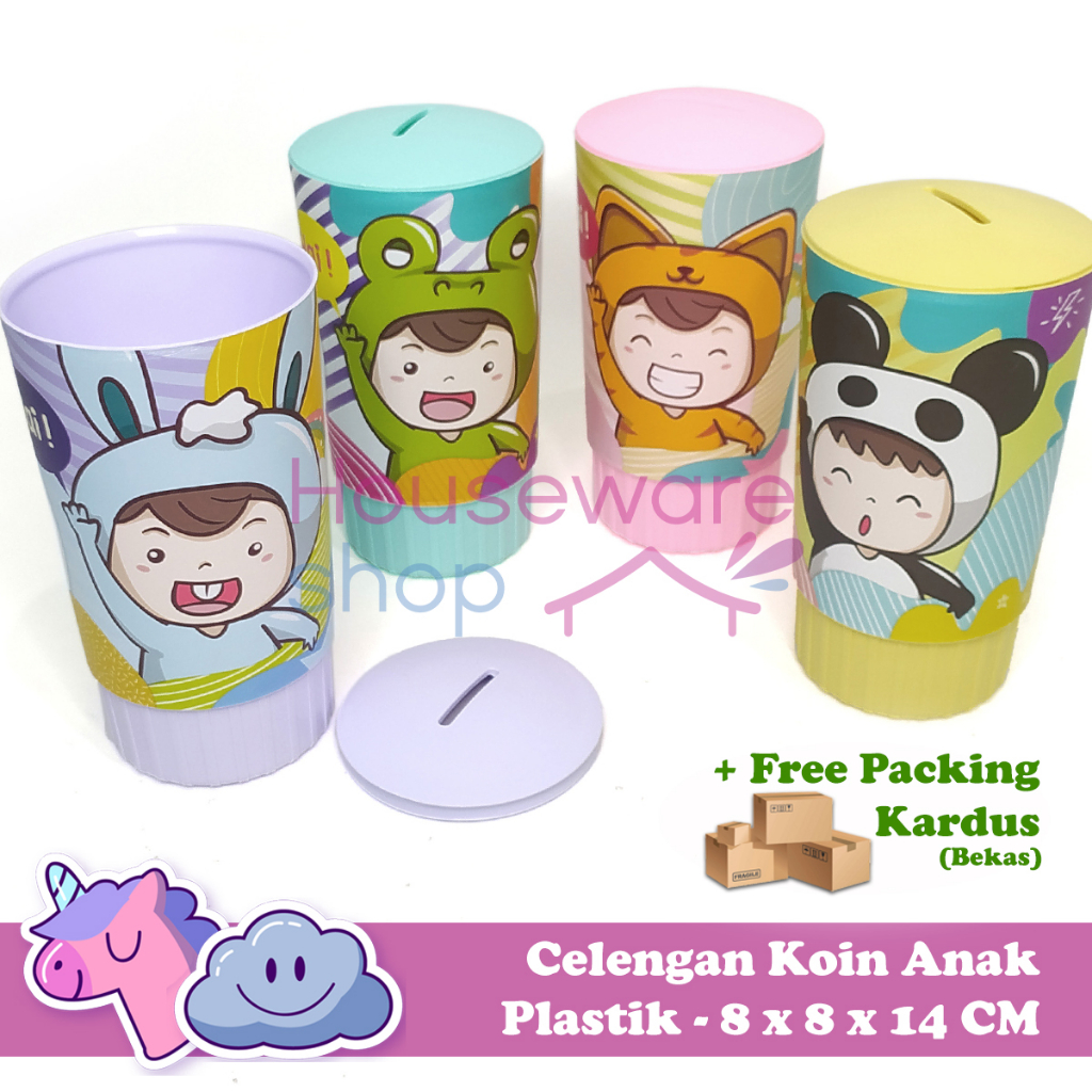 Jual Celengan Target Delano Smart Saver Thumbler Viral / Souvenir Ulang ...