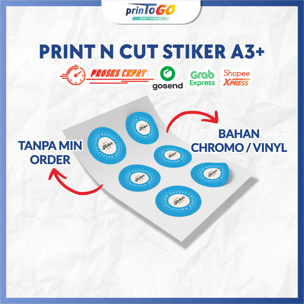 Jual CETAK STIKER / CETAK STIKER LOGO / CETAK STIKER CUSTOM A3 ...