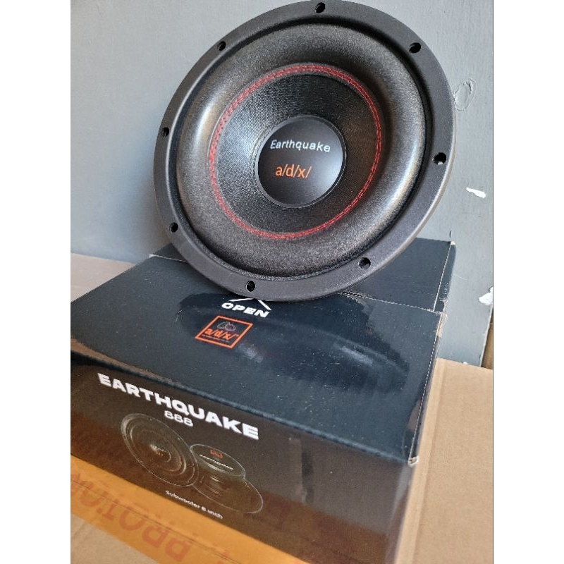 Jual Subwoofer ADX Eartquake 8" 450w | Shopee Indonesia
