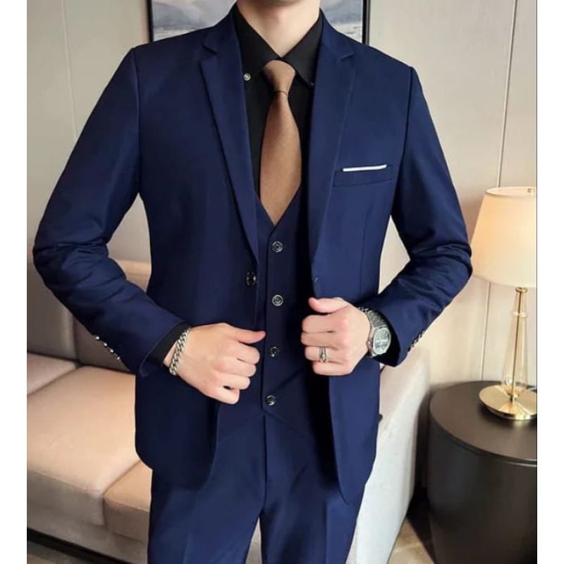 Jual Setelan Jas celana dan rompi,Setelan Jas pria 3 in 1,setelan jas nikah,Setelan jas kantor ...