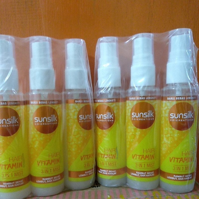 Jual Sunsilk Vitamin Hair Mist Parfum Rambut SILKY VOLUME 50 ML ...