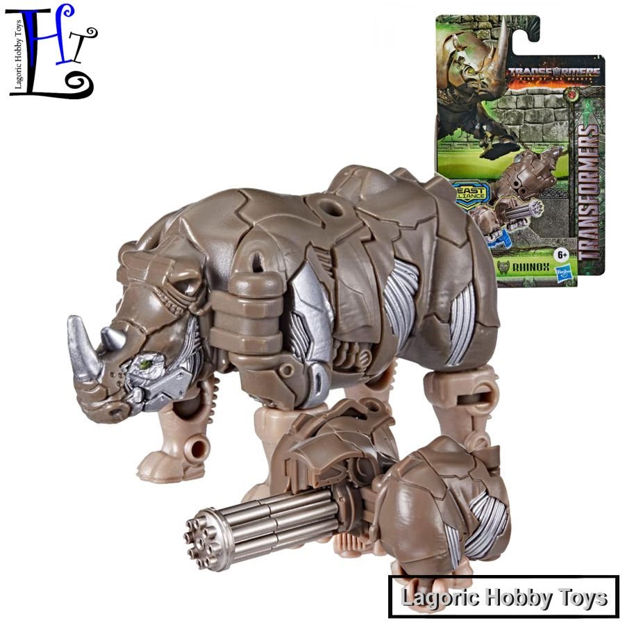 Jual Transformers Rhinox ROTB Battle Masters Hasbro Mainan Figure ...