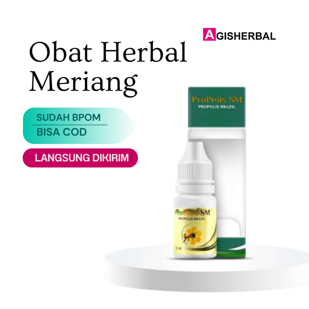 Jual Propolis Sm Herbal Brazilian 6 Ml Obat Meriang Demam Panas Dingin ...