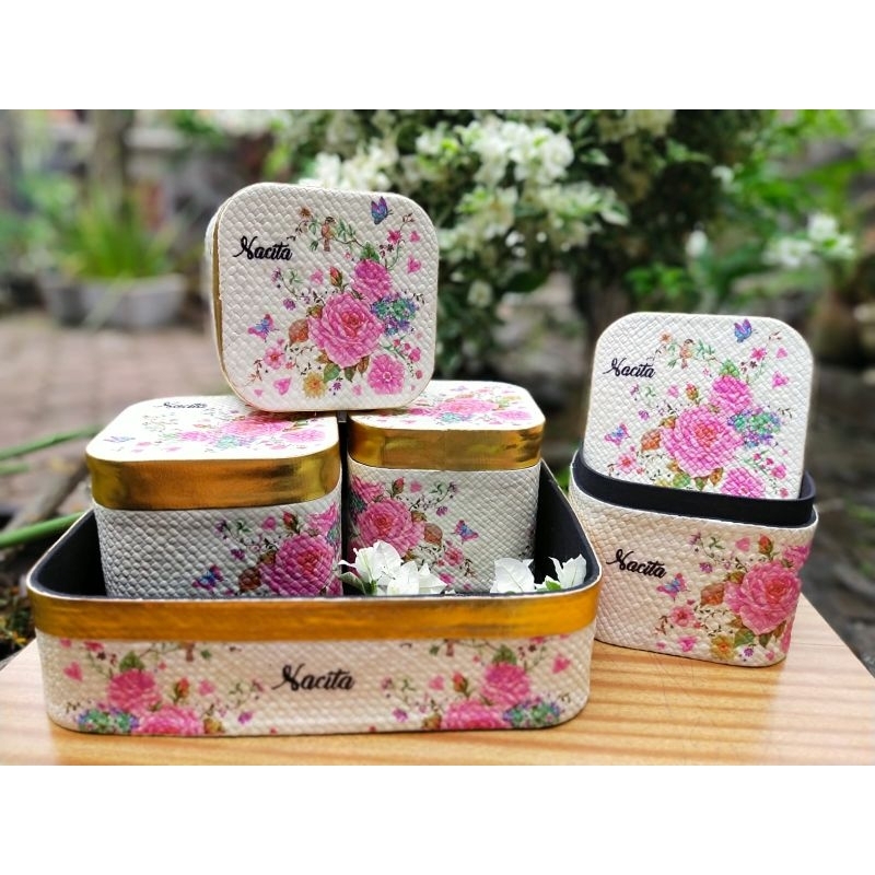 Jual Kepe set 4 keben motif | Shopee Indonesia