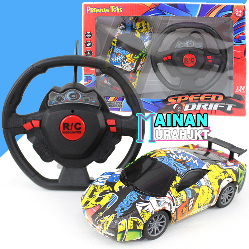 Jual FIGUREANS MAINAN ANAK MURAH MOBIL RC DRIFT STEERING PR-17675 ...