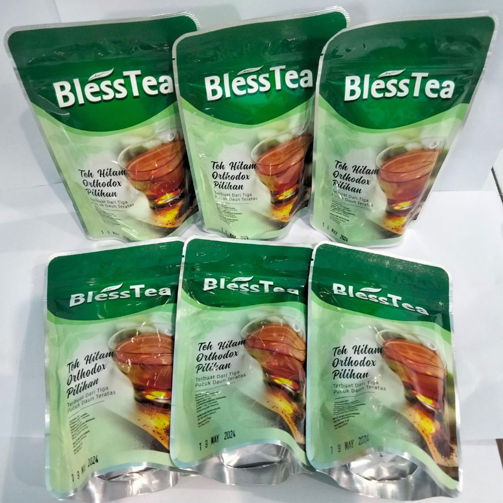 Jual Blesstea Refill isi 70 gr Original | Teh Hitam Pilihan untuk detox ...