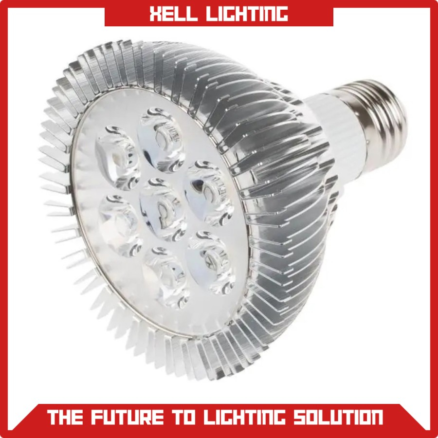 Jual lampu bohlam led spotlight par30 par38 fitting e27 cahaya focus ...