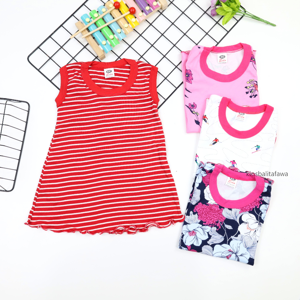 Jual Daster Yukensi size Bayi - 5 Tahun / Dress Anak Perempuan Atasan ...