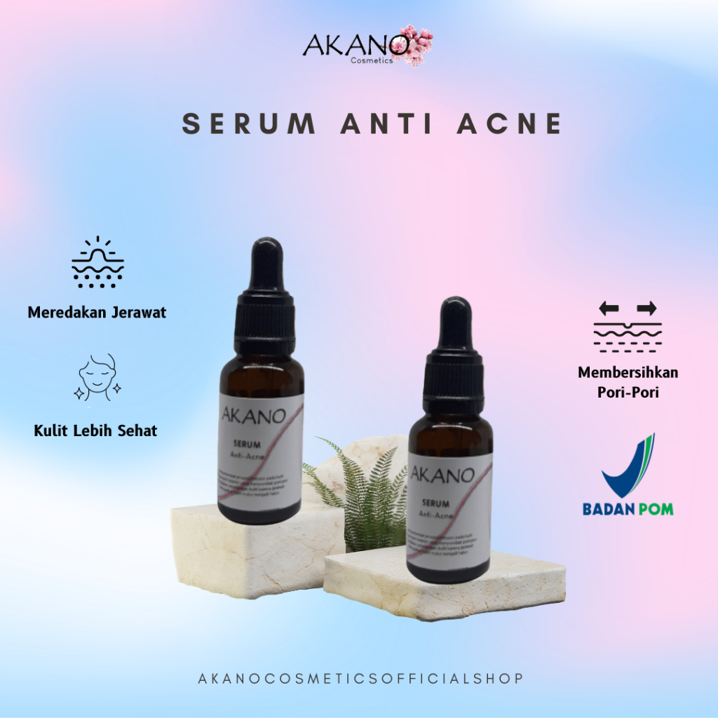 Jual AKANO Cosmetics - Serum Anti Acne | Shopee Indonesia