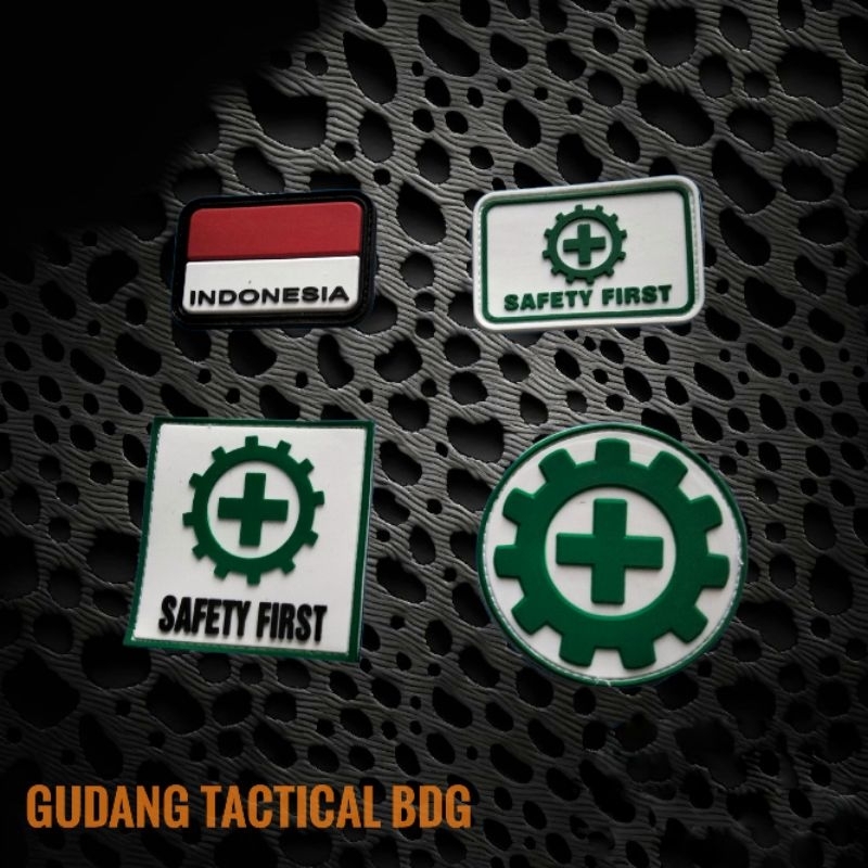 Jual Logo safety dan bendera kombinasi prepet (7.500,-/pcs) | Shopee ...