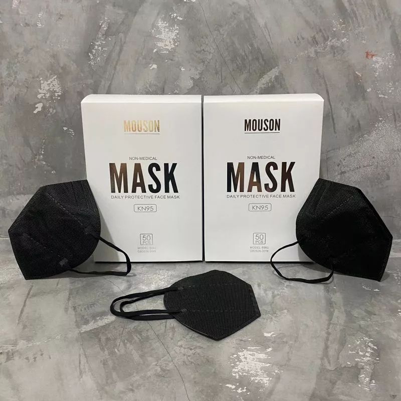 Jual Masker kn95 MOUSON premium 5ply isi 50pcs disposable facemask ...