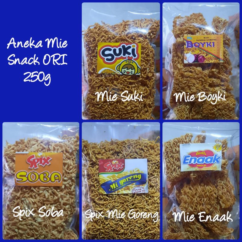 Jual Mie Boiki, mie suki, mie enaaak, spix soba, spix mie goreng ...