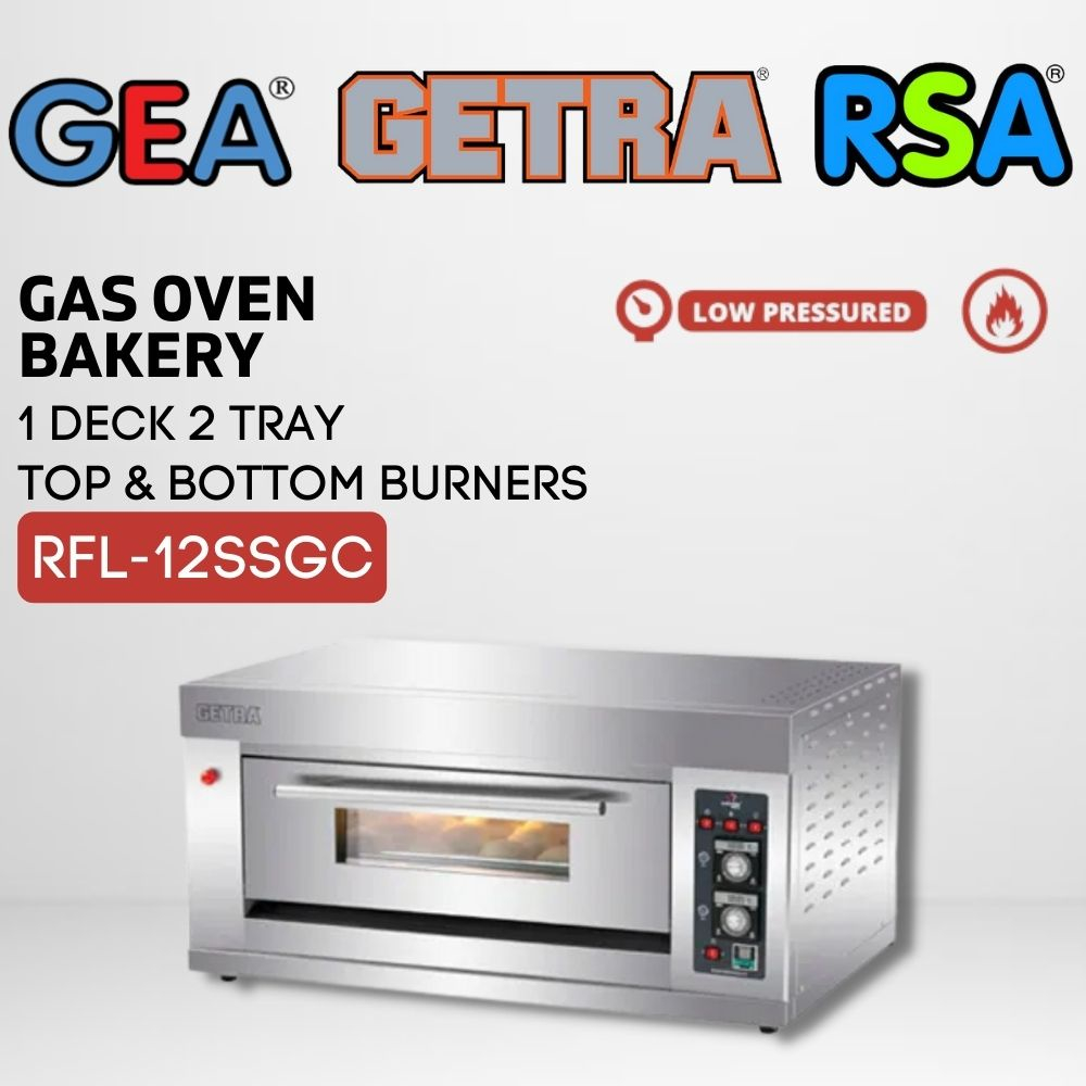 Jual GAS BAKING OVEN RFL-12SSGC GETRA / OVEN INDUSTRI / OVEN BESAR ...