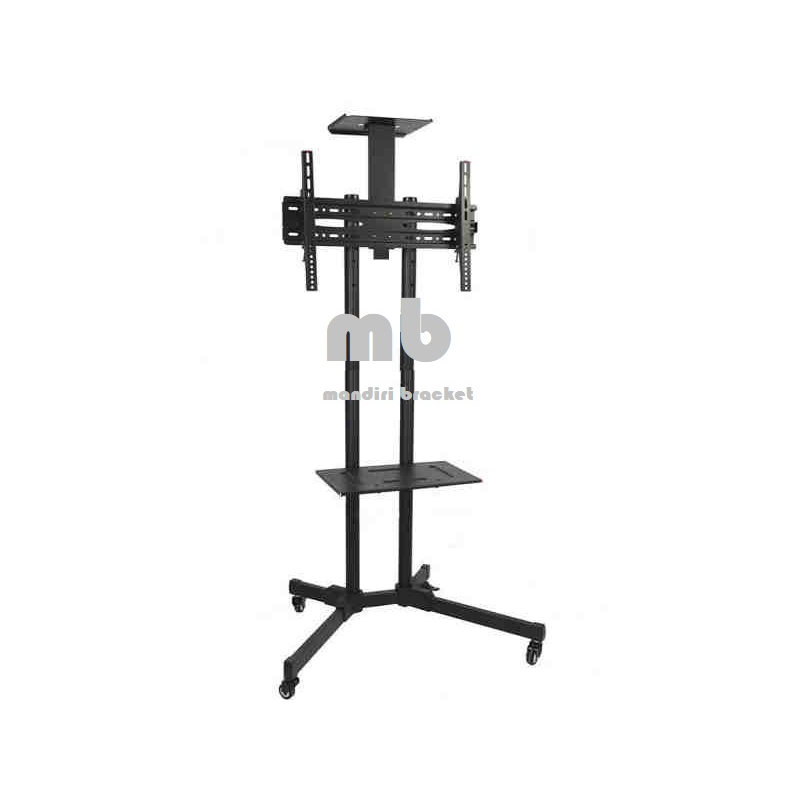 Jual Bracket Standing TV roda dorong LED TV 32"- 65" + Tray PORTABLE ...