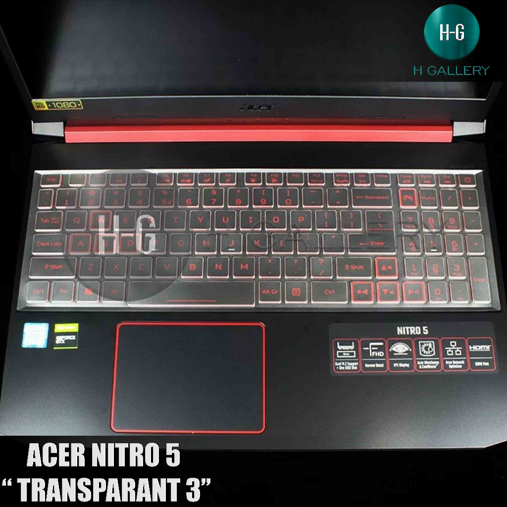 Jual ACER NITRO 5 AN515 - KEYBOARD PROTECTOR /KEYBOARD COVER | Shopee ...