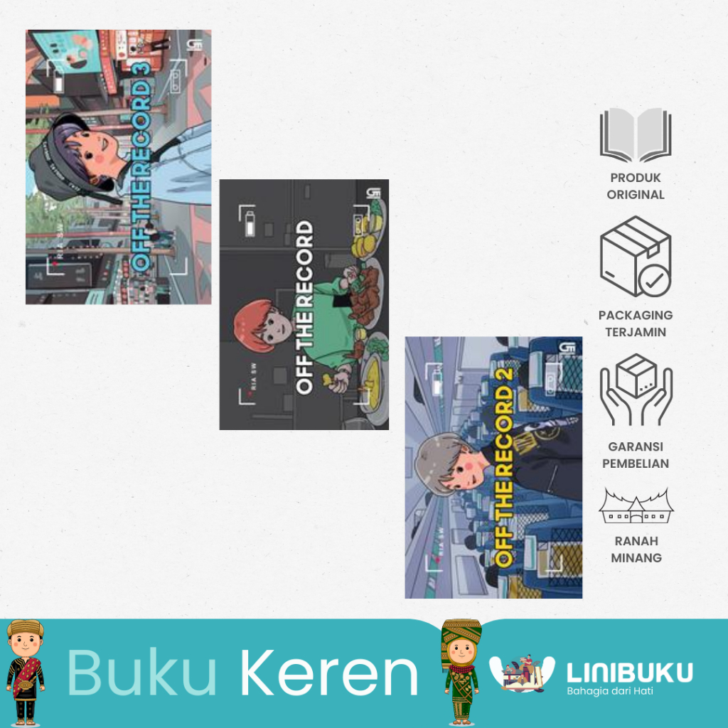 Jual Buku Off The Record 1, 2, 3 karya Ria SW - GPU | Shopee Indonesia