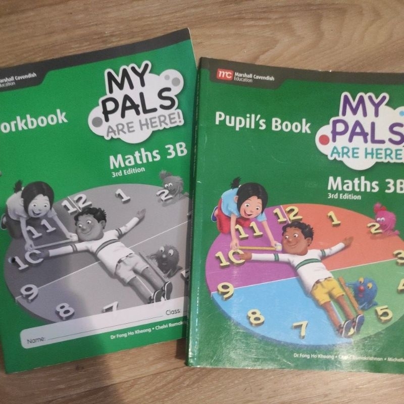 Jual My Pals are Here | Maths 3B (Pupil's Book & WorkBook) | Shopee ...