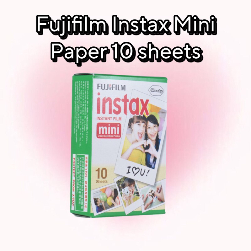 Jual (Dream) (READY)(LANGSUNG KIRIM) Fujifilm Instax mini paper 10 ...