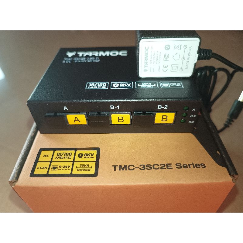 Jual Tarmoc Media Converter HTB A+B (A+B 50KM) AB AAB ABB AAABBB BBBBBB ( 2LAN & 4 LAN ) 100Mbps ...