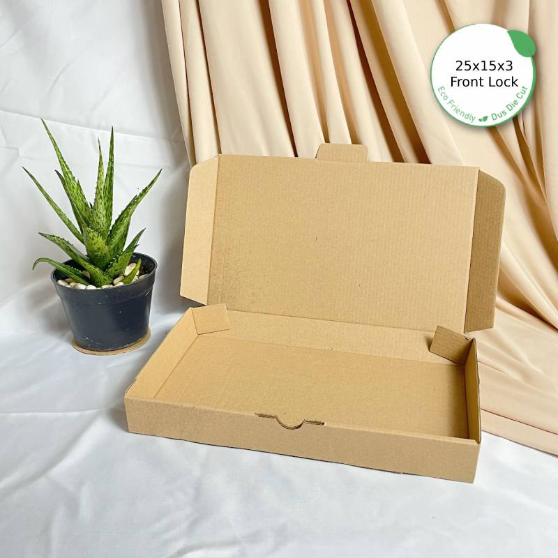 Jual Kardus box packing medium 20x15x5 / 21x21x5 / 20x20x8 / 25x15x3 ...