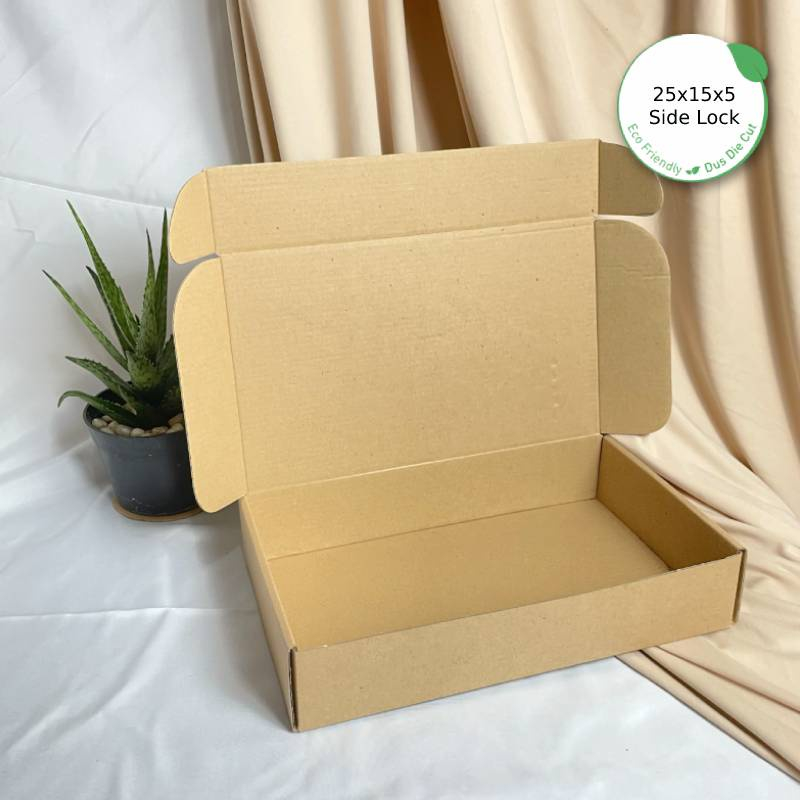 Jual Kardus box packing medium 20x15x5 / 21x21x5 / 20x20x8 / 25x15x3 ...