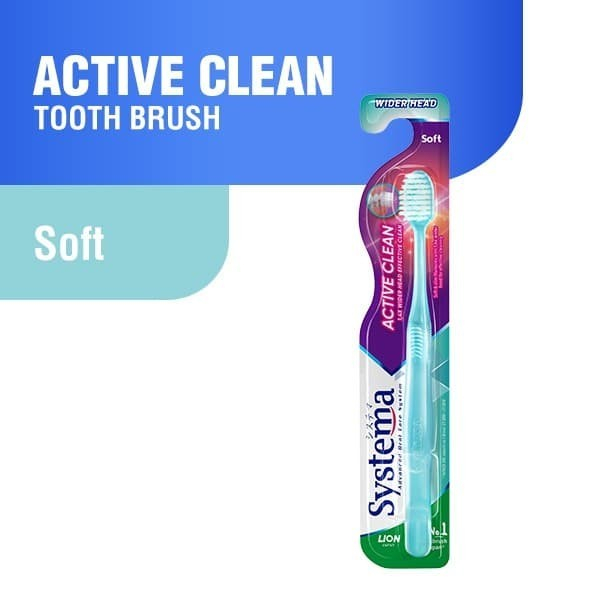 Jual Systema Sikat Gigi Active Clean | Shopee Indonesia