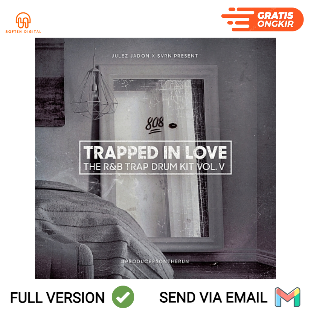 Jual Julez Jadon – Trapped In Love: The R&B Trap Drum Kit Vol.V (WAV) audio sample pack | Shopee ...