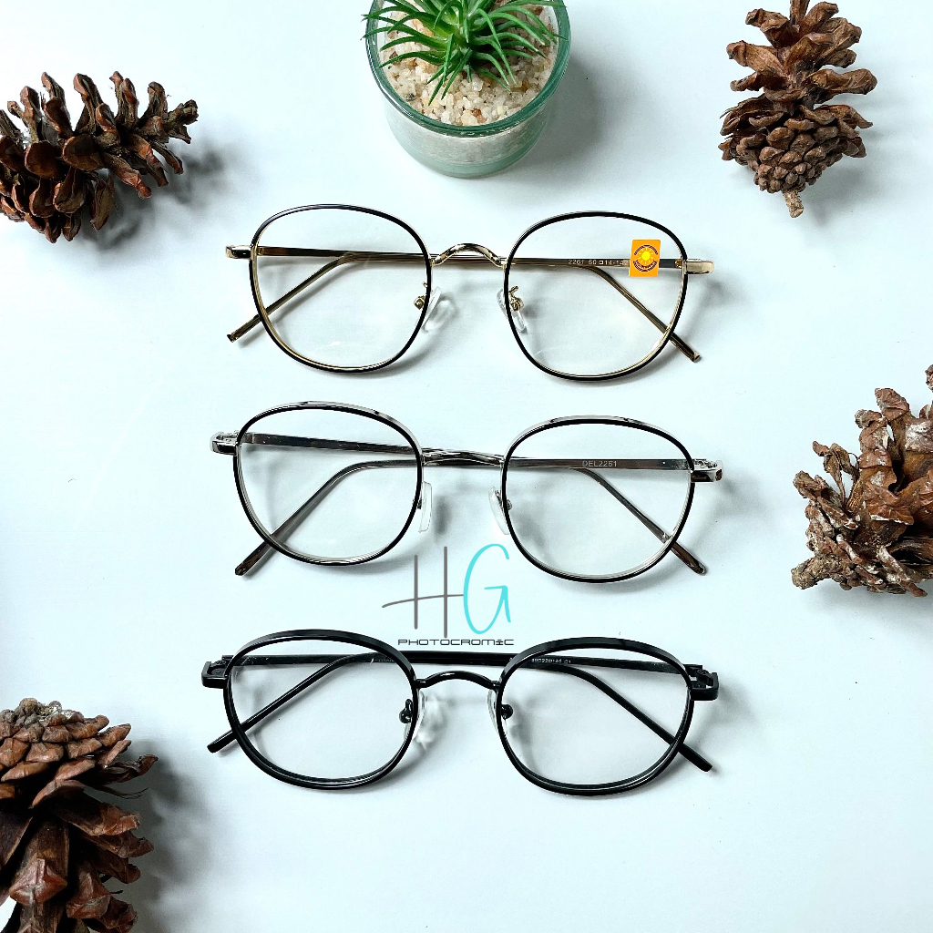 Jual Kacamata Fashion Model Terbaru Wanita Pria Mata Normal dan Minus ...