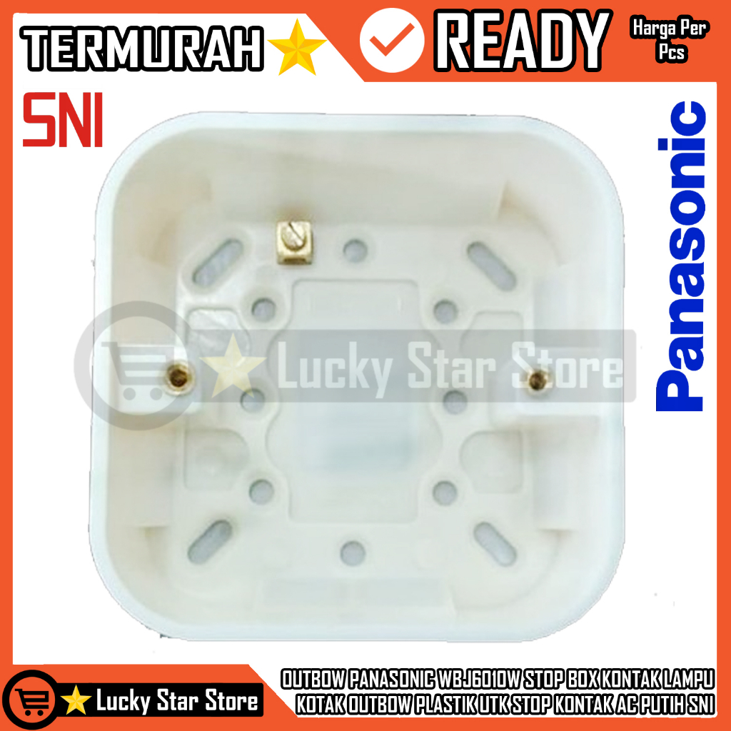 Jual OUTBOW PANASONIC WBJ6010W STOP BOX KONTAK LAMPU KOTAK OUTBOW ...