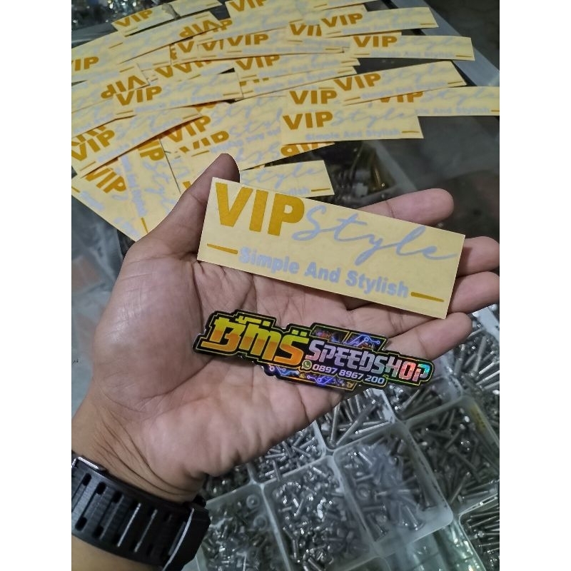 Jual STICKER VIP STYLE CUTTING | Shopee Indonesia
