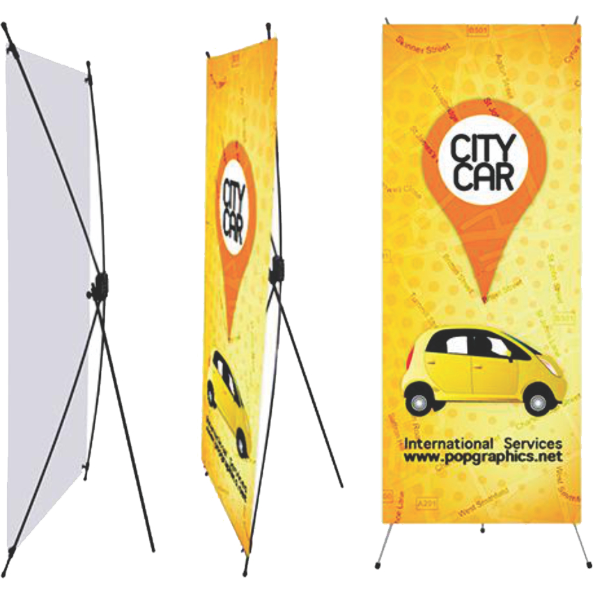 Jual X Banner 60x160 | Stand Banner | Stand X Banner | Display Promosi ...