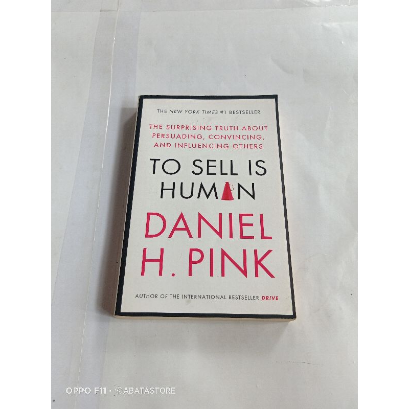Jual BUKU TO SELL IS HUMAN DANIEL H PINK | Shopee Indonesia
