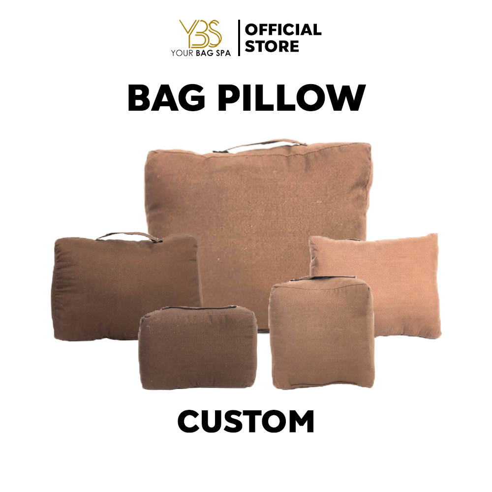Jual YOUR BAG SPA Pillow Bag (Custom Size) – Bantal Tas Branded Anti ...