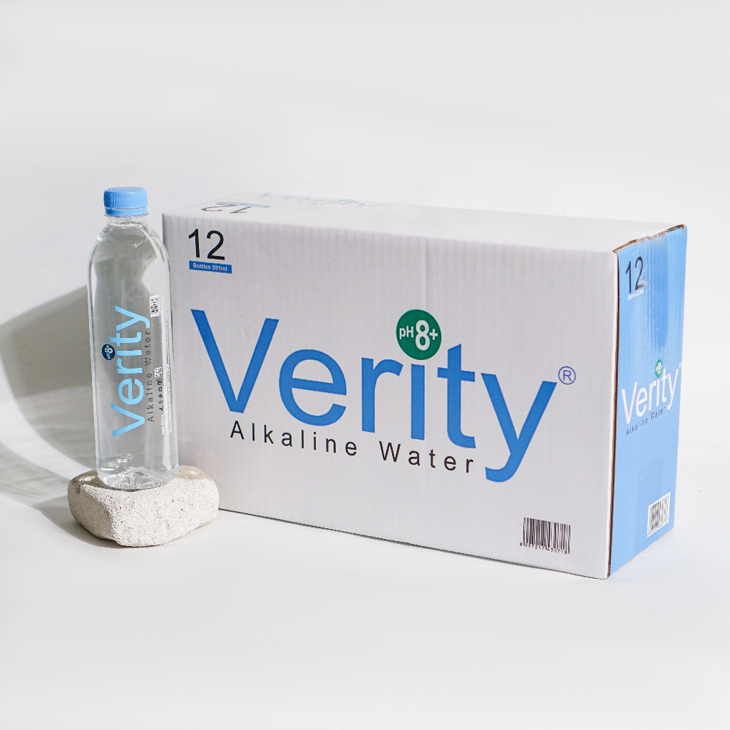Jual Verity Alkaline Water 591ml - 1 Box | Shopee Indonesia