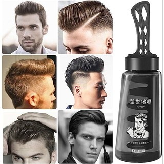 Jual 2 in 1 Hair Wax Styling Gel With Comb Rambut Berkilau Tidak ...