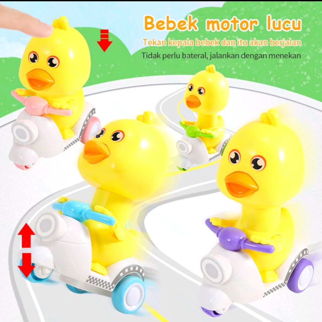 Jual Duck Bebek Sepeda Motor 2221shop Mainan Edukasi Anak Kids Toys ...