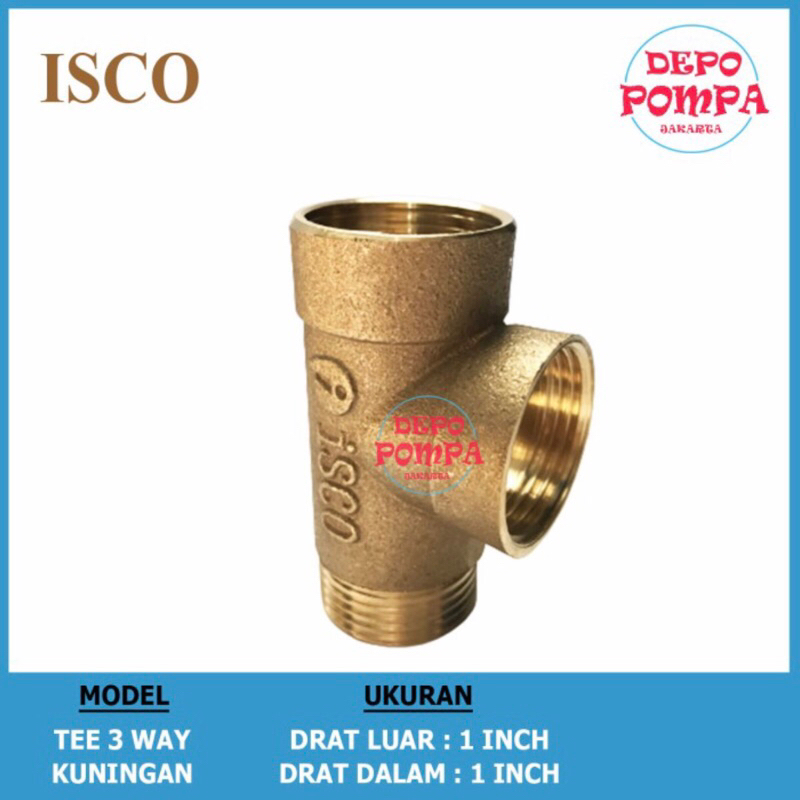 Jual TEE 3Y / TEE 3 WAY / TEE JET PUMP / TEE KUNINGAN | Shopee Indonesia