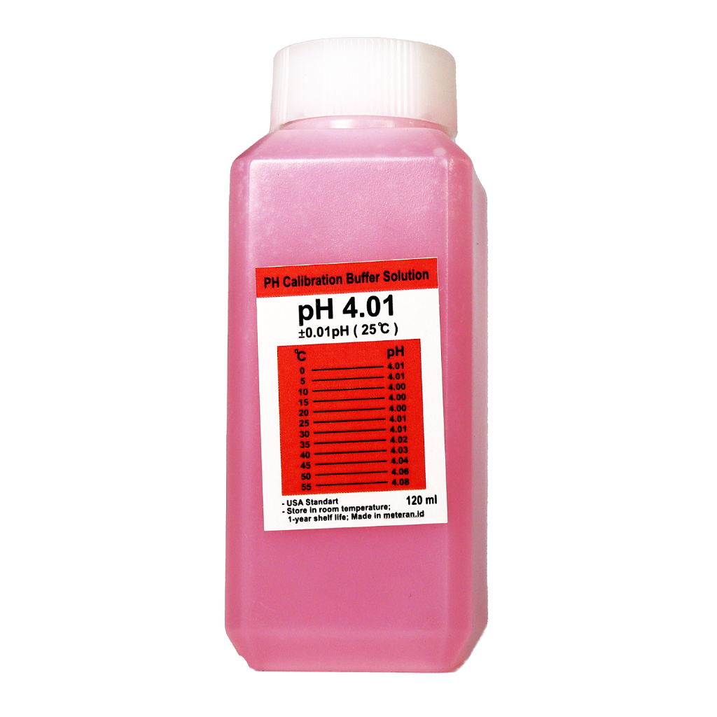 Jual PH Cair Dalam botol 60 ml calibration solution pH buffer solution ...
