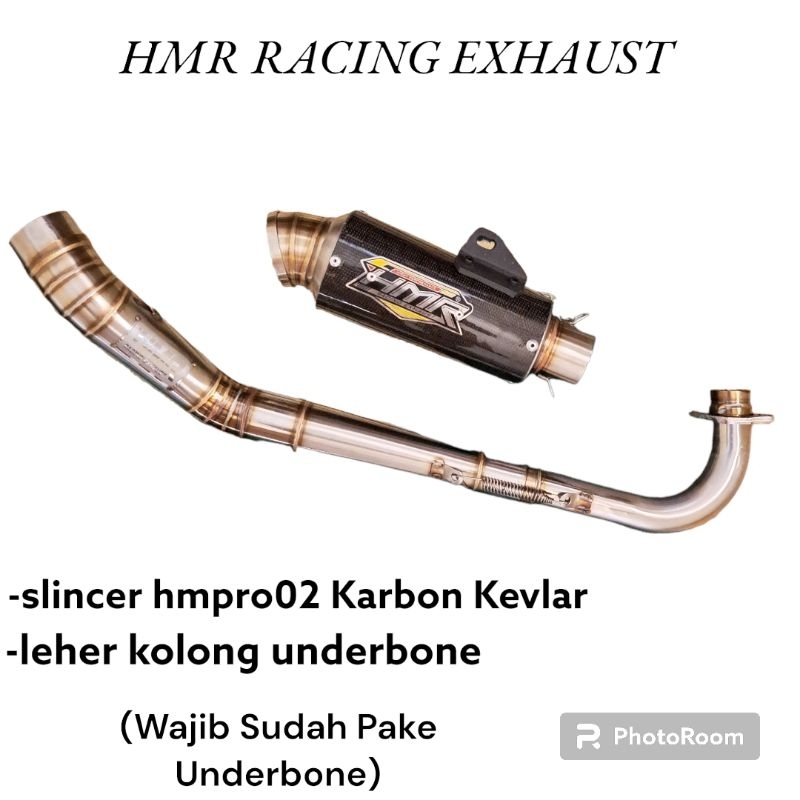 Jual knalpot set karbon kevlar X leher kolong ub supra 125/fi,kharima ...