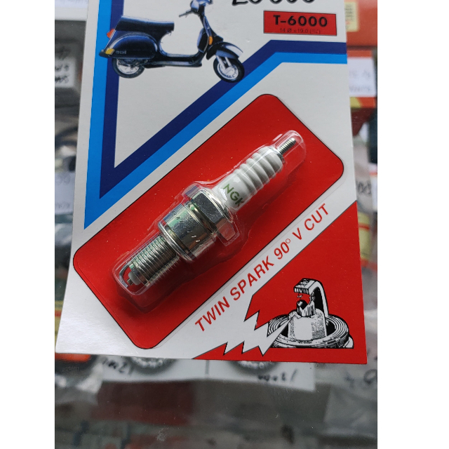Jual Busi Panjang Busi Vespa T-6000 Merk NGK | Shopee Indonesia