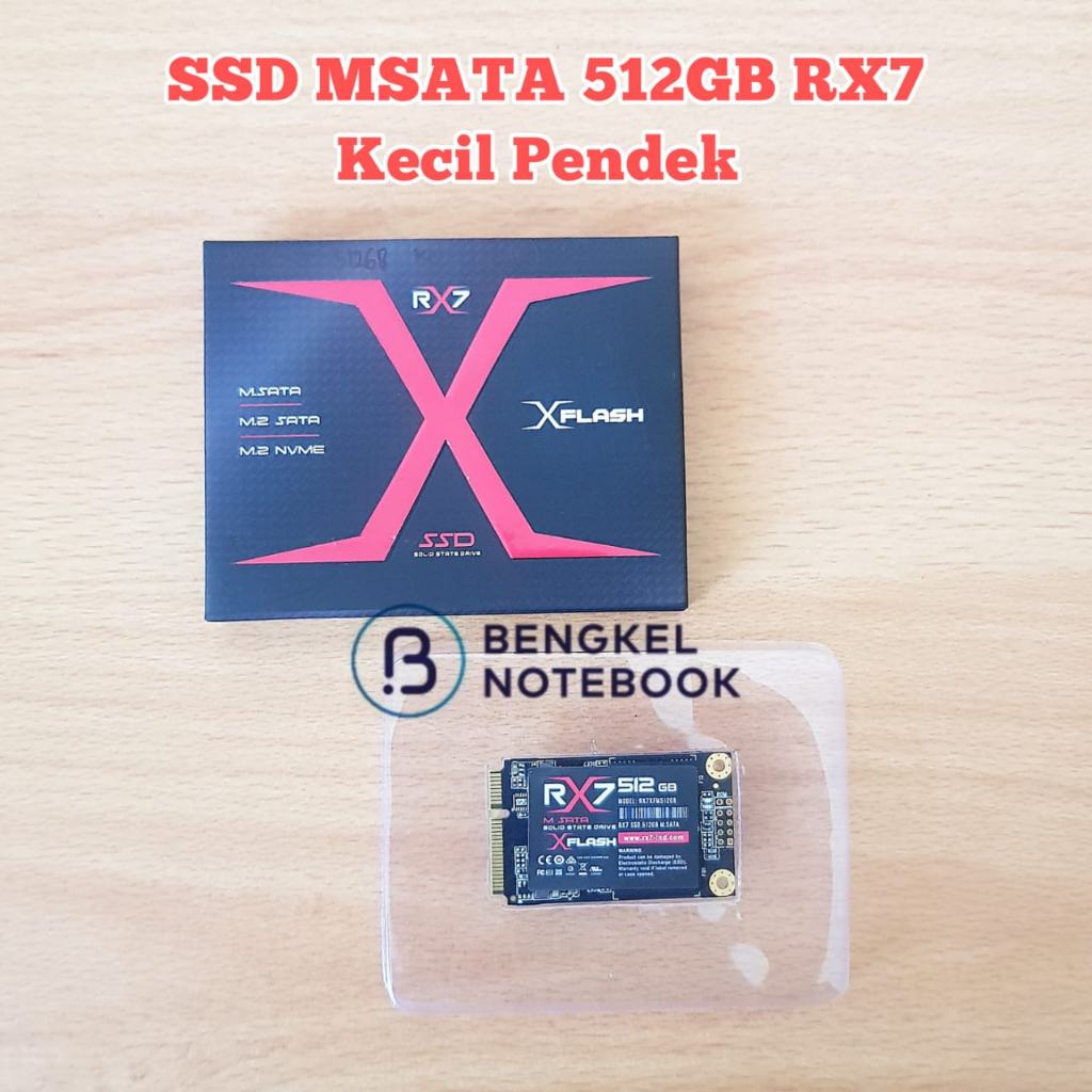 Jual SSD MSATA 512GB RX7 SSD Kecil Pendek | Shopee Indonesia