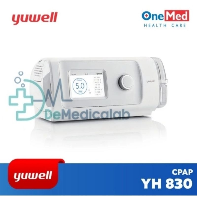 Jual CPAP BIPAP Bi-level PAP Yuwell YH 830 Breathcare II Terapi Gangguan Tidur Anti Ngorok ...