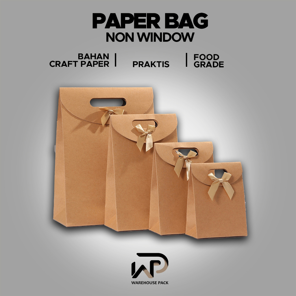 Jual Paper Bag Non Window | Paper Bag Gift Bag Tas Hadiah | Tas Kado ...