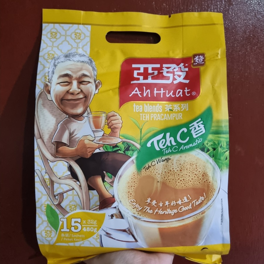 Jual ah huat teh c ahhuat tea blends teh c aromatic | Shopee Indonesia