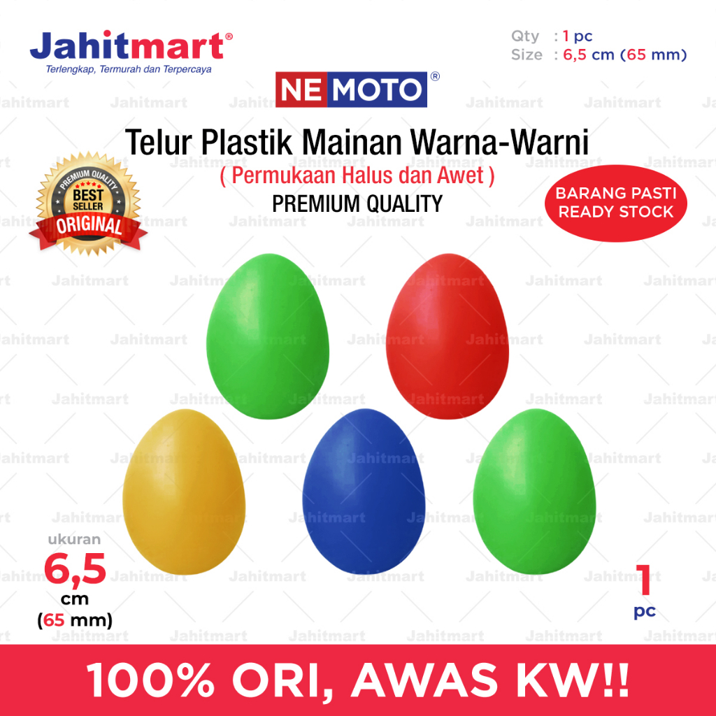 Jual Telur Plastik Warna-Warni / Telur Mainan | Shopee Indonesia