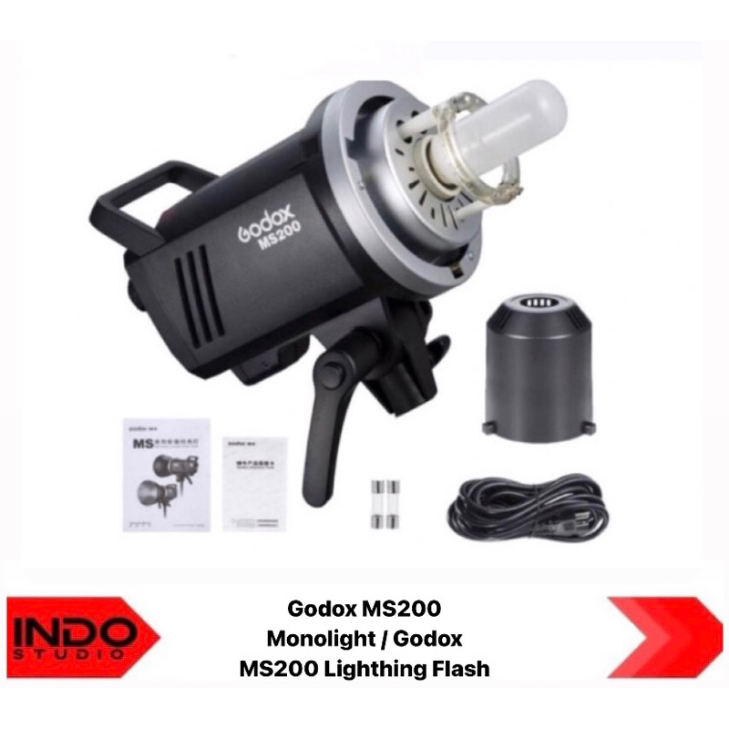 Jual Godox MS200 Monolight / Godox MS200 Lighthing Flash MS 200 ...