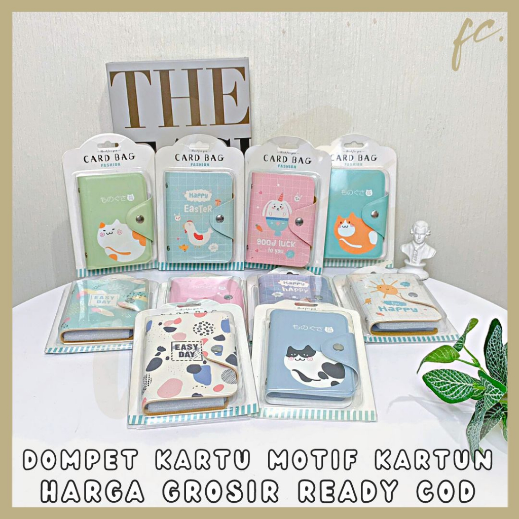 Jual Tempat Dompet Kartu ID Card Bag Photocard Uang Souvenir Koin ...