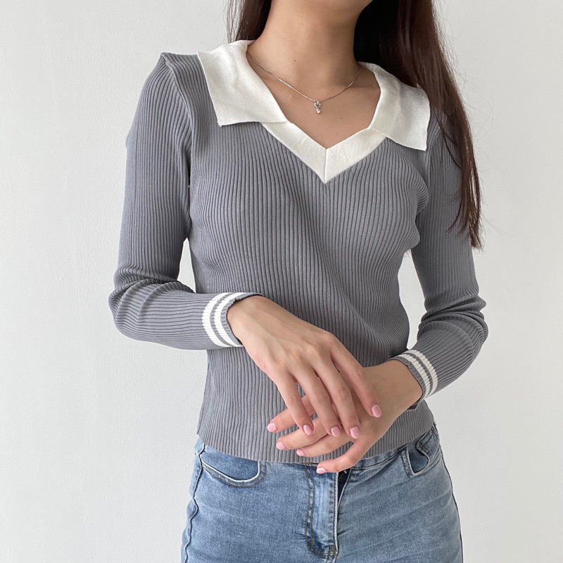 Jual Finn Top | Lueena | Shopee Indonesia